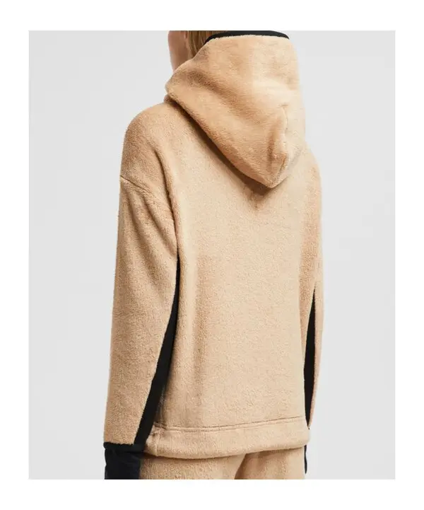 Moncler Polartec Fleece Hoodie With Logo Detail