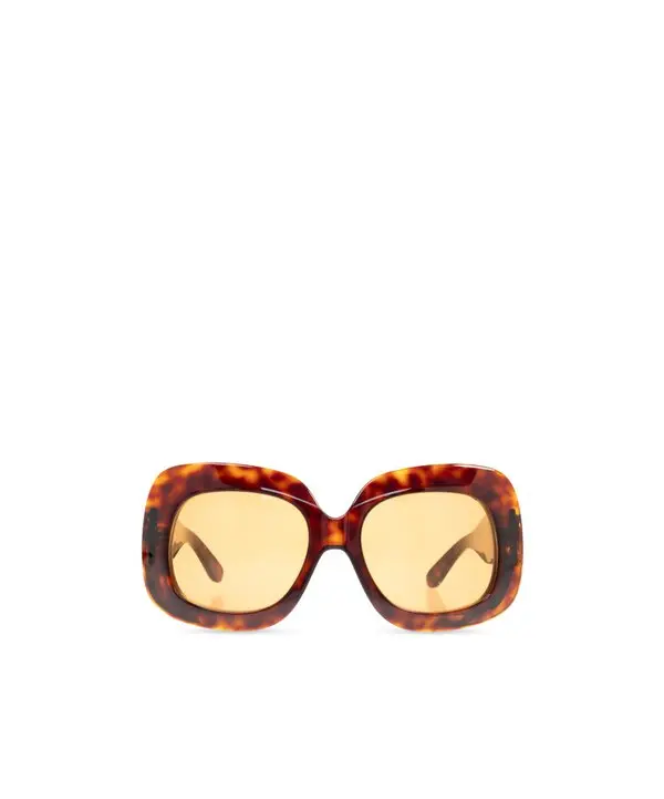 Valentino Garavani Oversized Frame Sunglasses - Nude