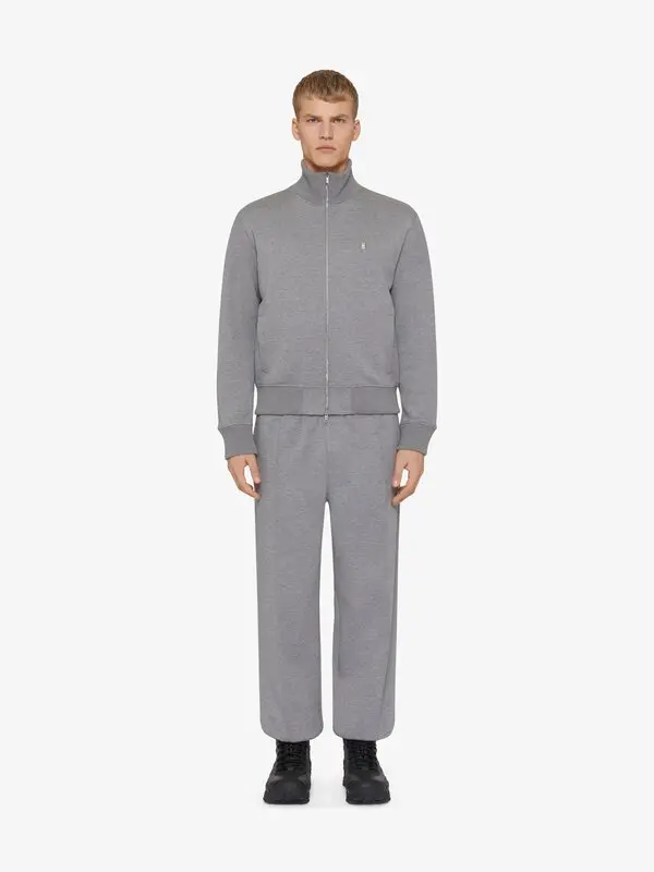 Givenchy 4g Detailed Track Jacket - Gray