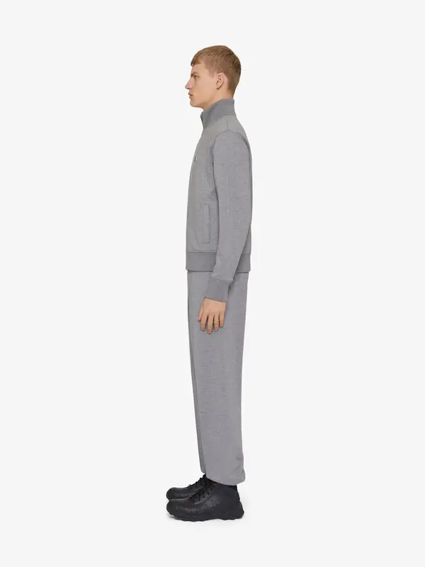 Givenchy 4g Detailed Track Jacket - Gray