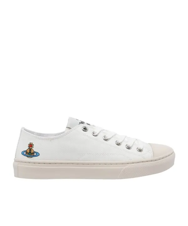 VIVIENNE WESTWOOD Orb Embroidered Low-top Sneakers