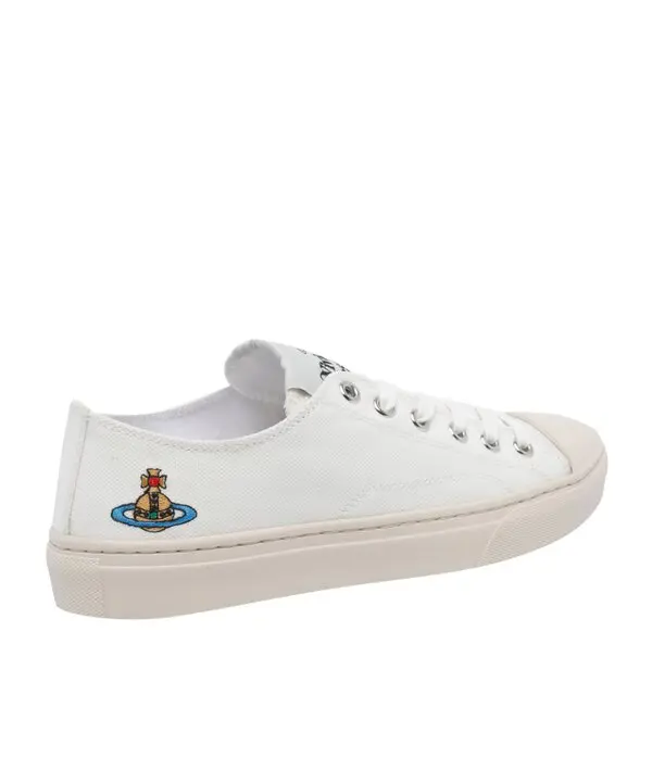 VIVIENNE WESTWOOD Orb Embroidered Low-top Sneakers