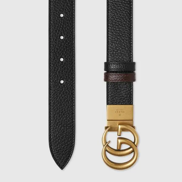 Gucci Gg Marmont Reversible Belt