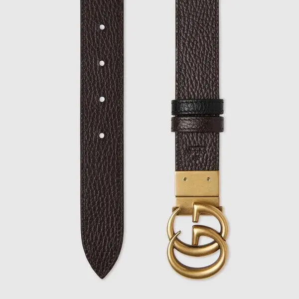 Gucci Gg Marmont Reversible Belt