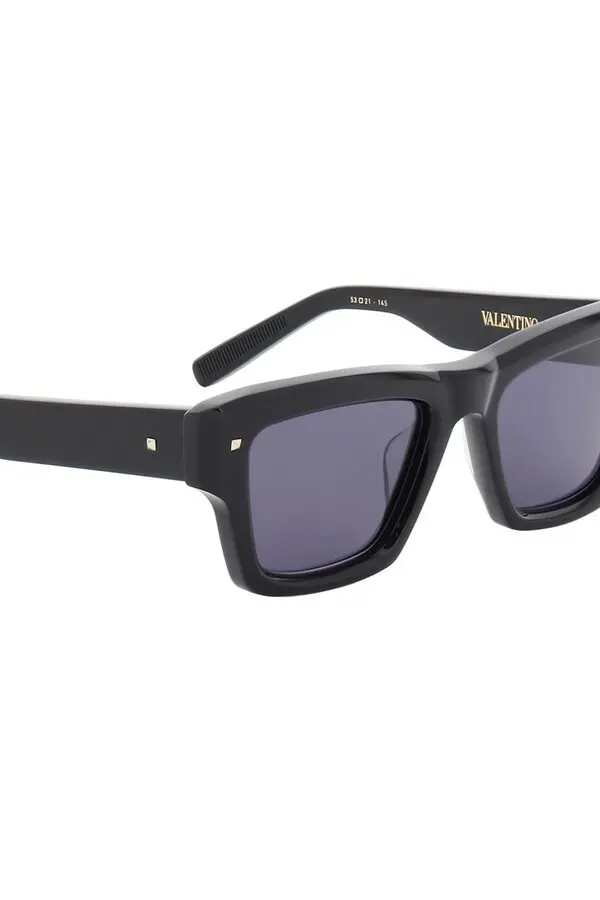 Valentino Garavani Square Frame Sunglasses - Purple