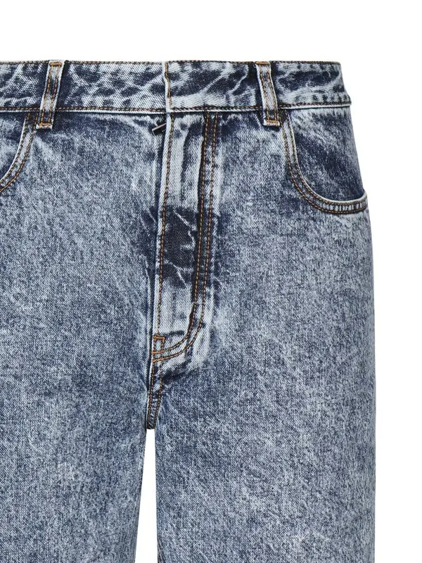 Alaïa Twisted Straight Cut Jeans