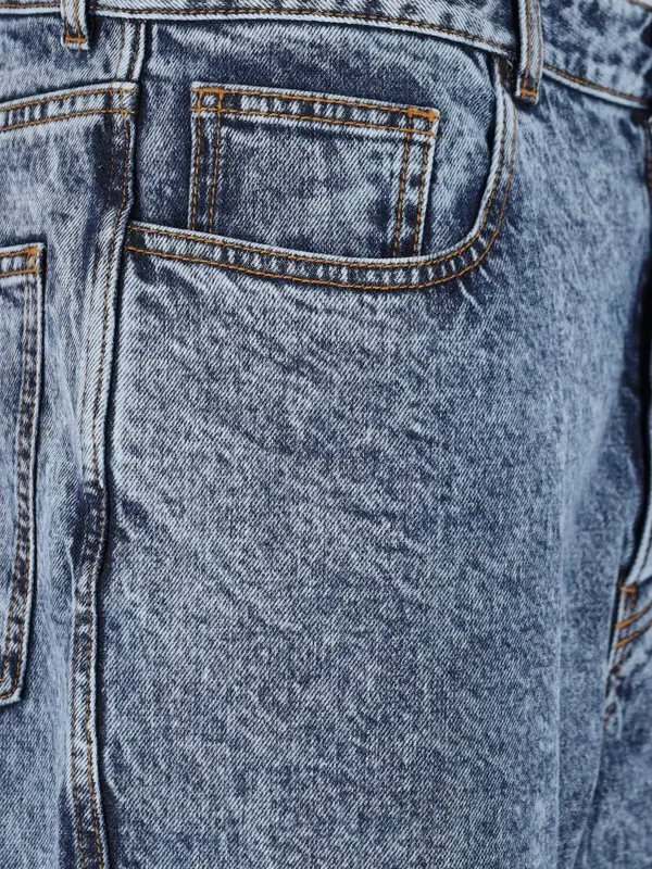 Alaïa Twisted Straight Cut Jeans