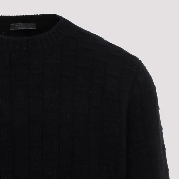 Prada Crewneck Knitted Jumper