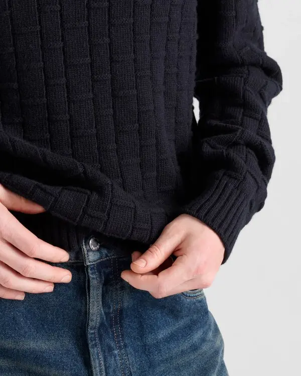 Prada Crewneck Knitted Jumper