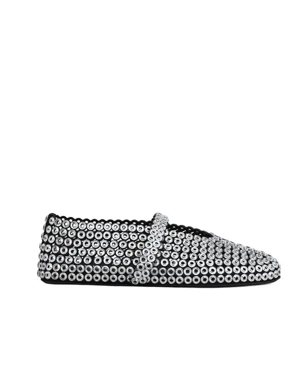 Alaïa Embellished Ballet Flats