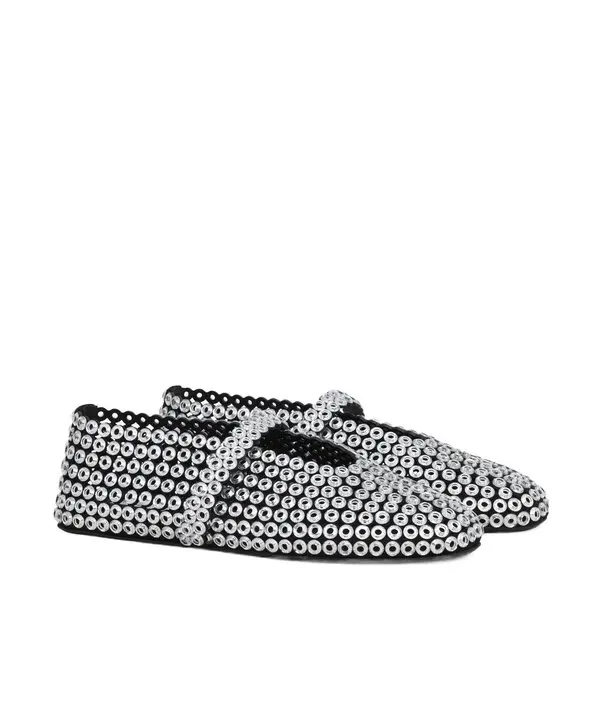Alaïa Embellished Ballet Flats