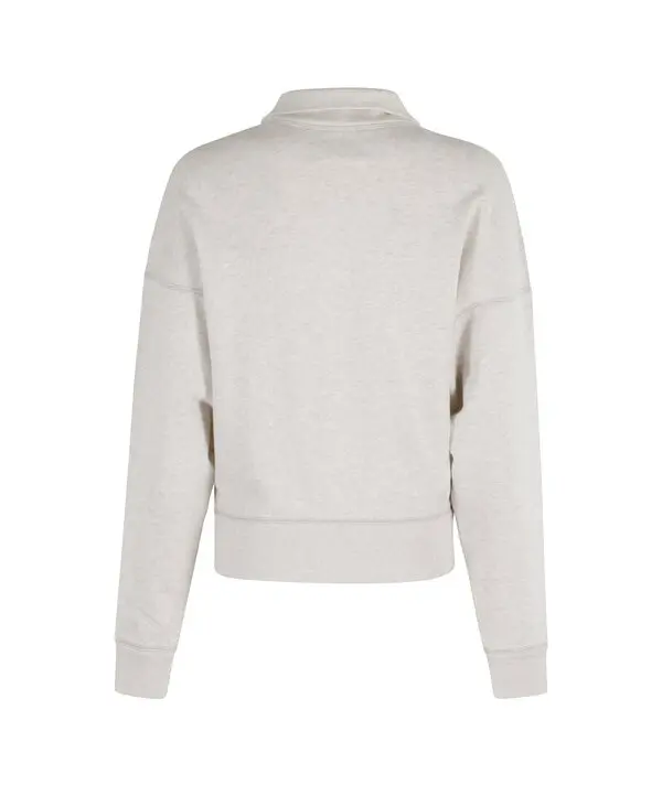 Isabel Marant Étoile Ross Logo Zip-up Sweatshirt - White