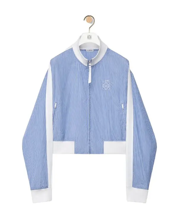 Loewe Striped Cotton Track Jacket