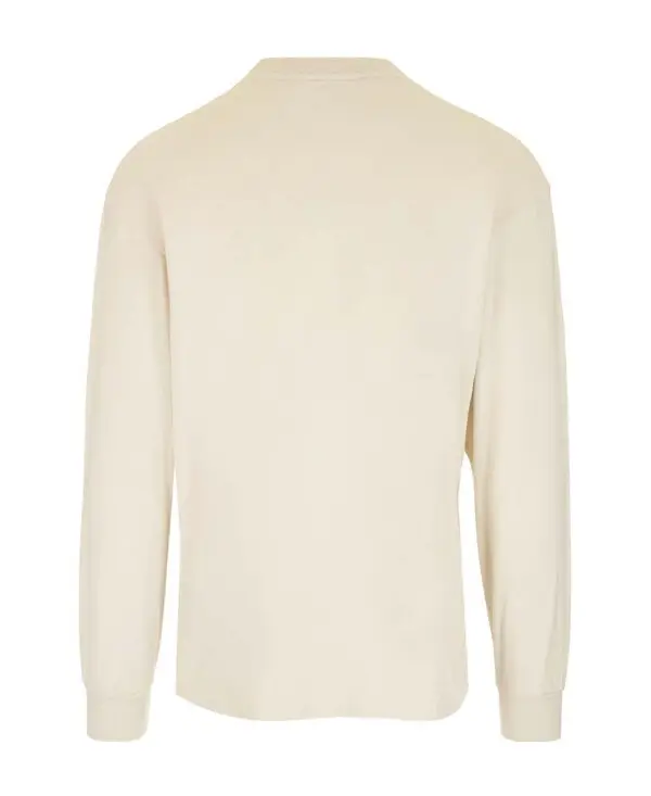 Palm Angels Logo-print Crew Neck Sweatshirt