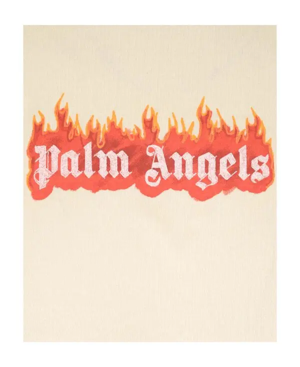Palm Angels Logo-print Crew Neck Sweatshirt