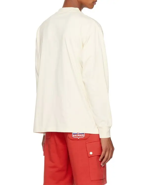 Palm Angels Logo-print Crew Neck Sweatshirt