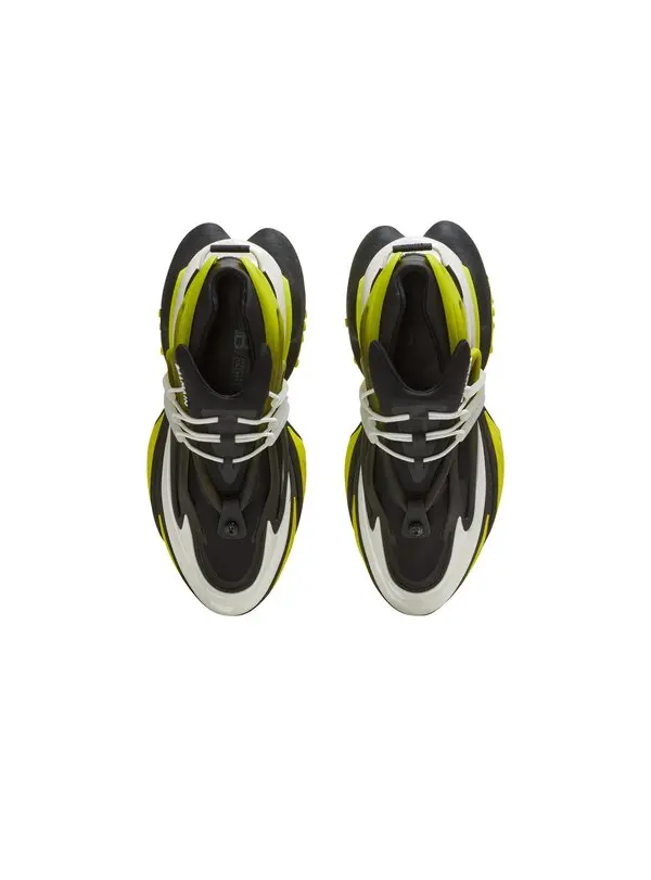 Balmain Unicorn Low-top Trainers In Neoprene And Leather