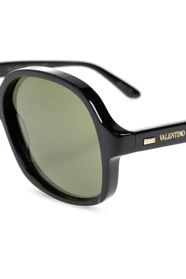 Valentino Garavani Full Rim Oval Sunglasses