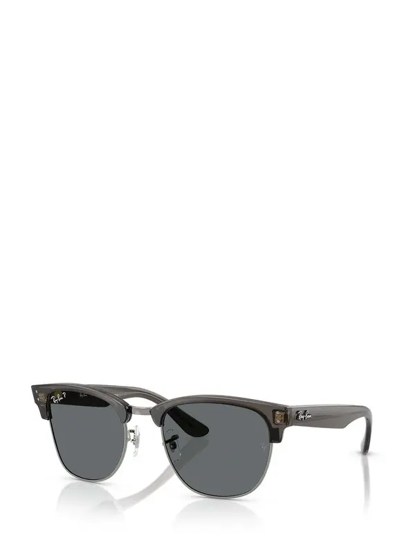 Ray-ban Clubmaster Reverse Square Frame Sunglasses - Gray