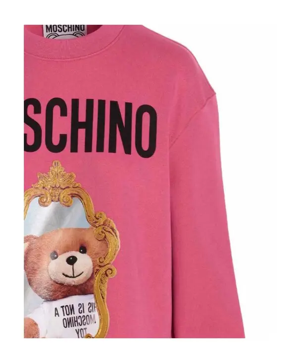 Moschino Teddy Bear-print Sweatshirt Dress