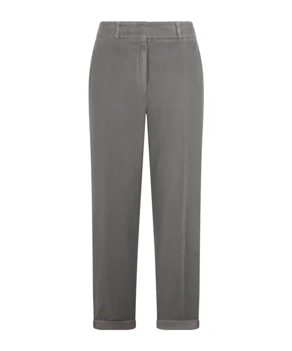 Peserico High-waisted Cropped Pants