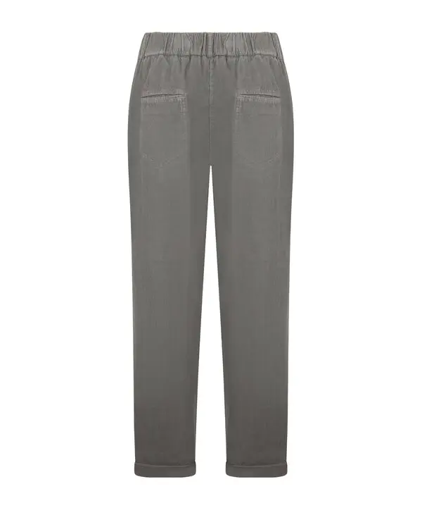 Peserico High-waisted Cropped Pants