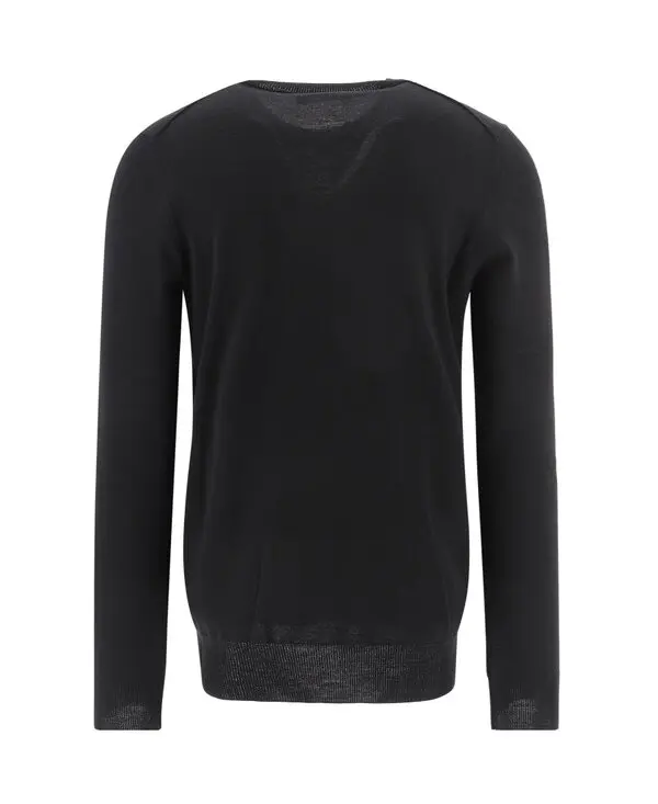 Alexander McQueen Skull Decal Knitted Sweater