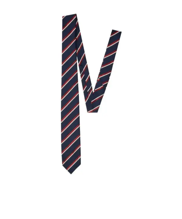 Dsquared2 Striped Neck Tie - Blue