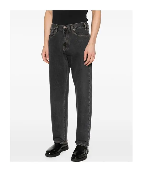 Emporio Armani Faded Denim Trousers