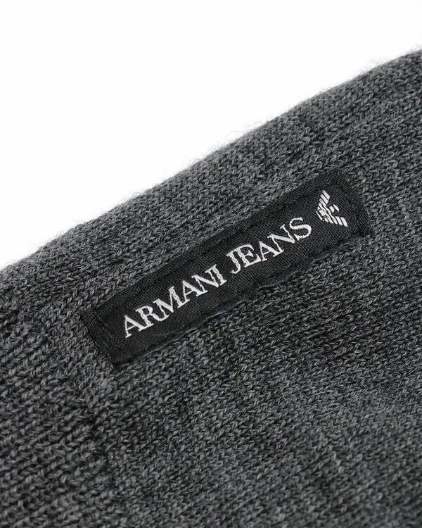 Emporio Armani Embossed Logo Crew Neck Sweater