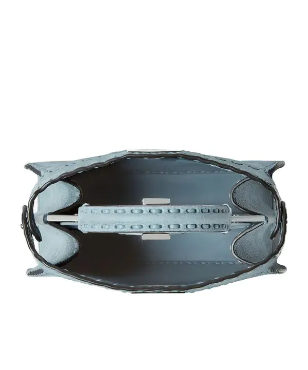 Fendi Peekaboo Iseeu Small Top Handle Bag - Blue