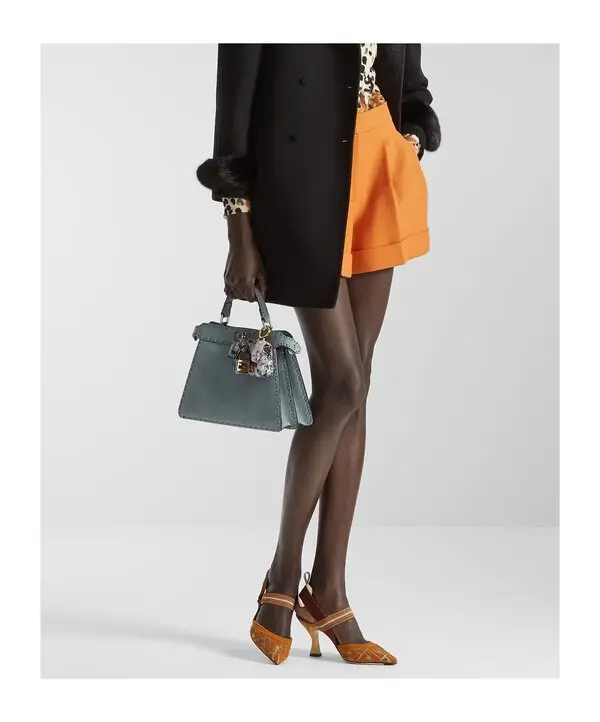 Fendi Peekaboo Iseeu Small Top Handle Bag - Blue