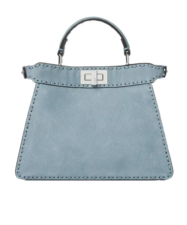 Fendi Peekaboo Iseeu Small Top Handle Bag - Blue