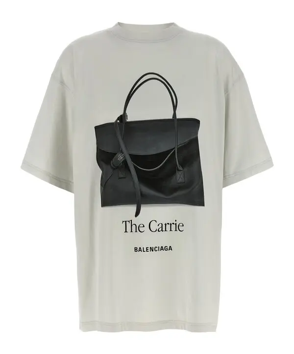 Balenciaga The Carrie" Graphic Print Crewneck T-shirt