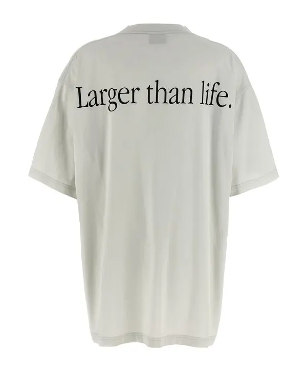 Balenciaga The Carrie" Graphic Print Crewneck T-shirt - White