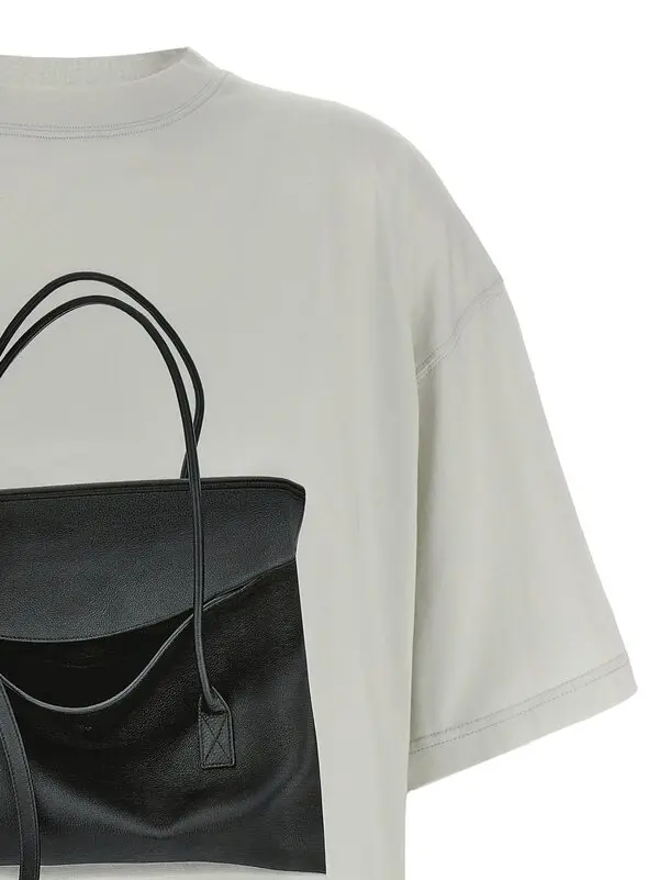 Balenciaga The Carrie" Graphic Print Crewneck T-shirt - White