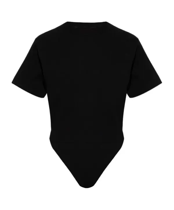 HAIKURE Talya Short-sleeved Bodysuit - Black