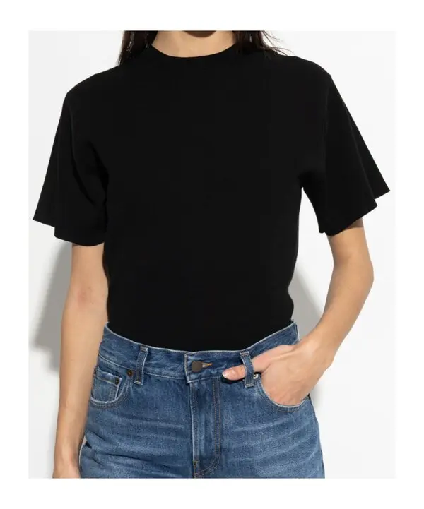 HAIKURE Talya Short-sleeved Bodysuit - Black