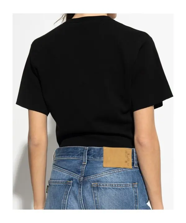 HAIKURE Talya Short-sleeved Bodysuit - Black