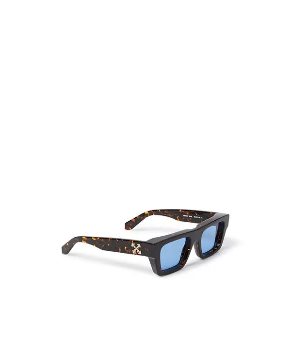 Off-White Rectangular Sunglasses With Logo Detail