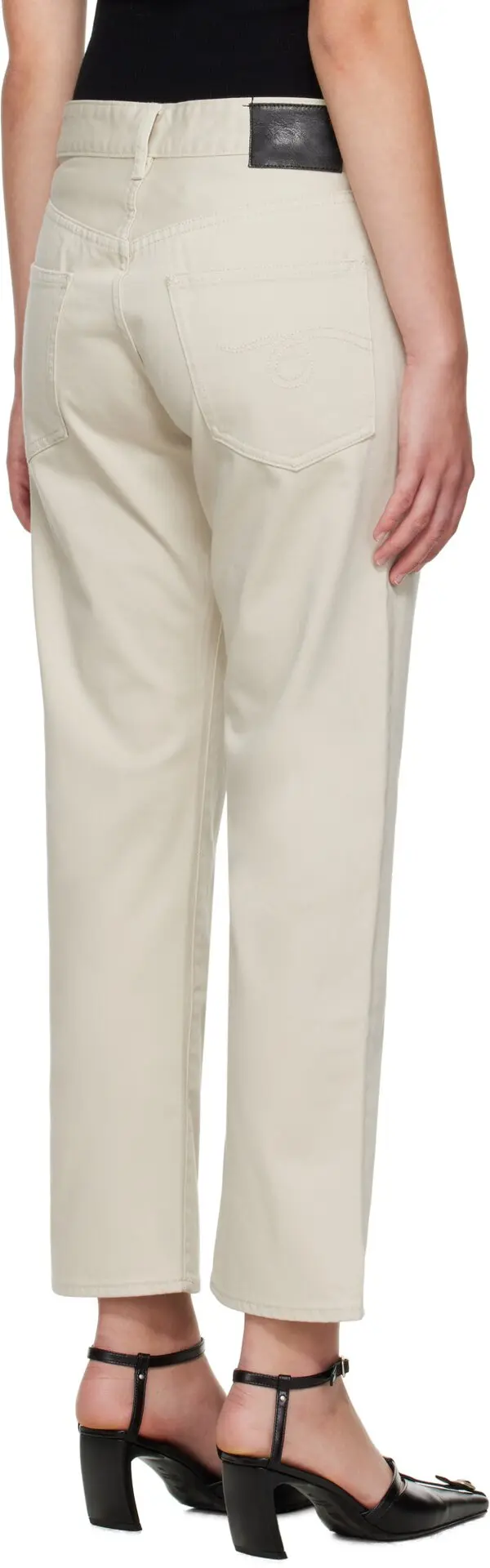 R13 Romeo Jeans - Nude