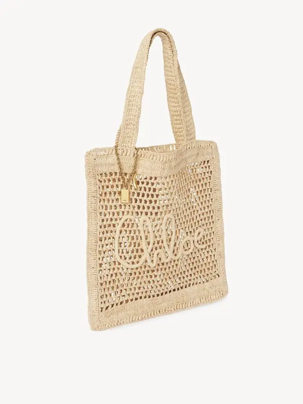 Chloé Summer Banana Tote Bag - Warm Sand