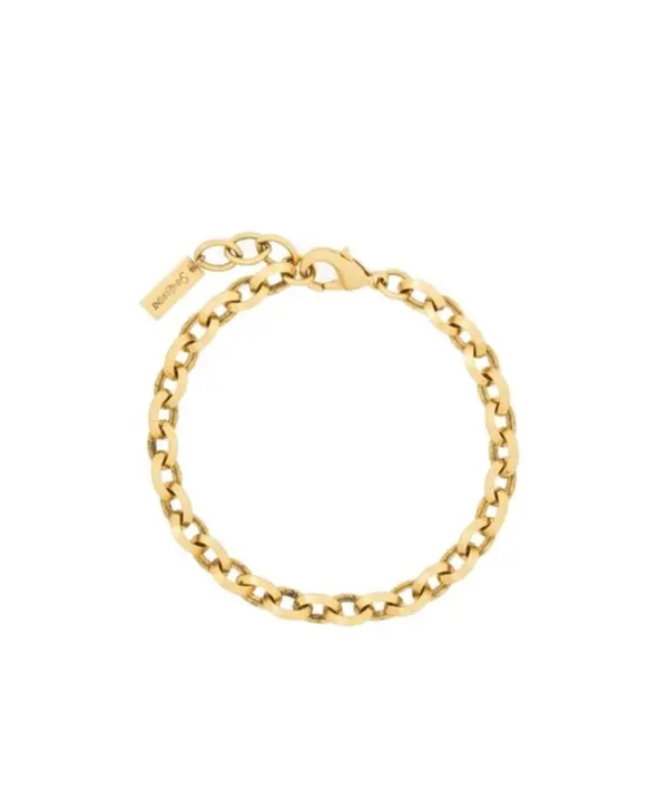 Saint Laurent Peaked Chain Bracelet In Metal - Ancient Gold