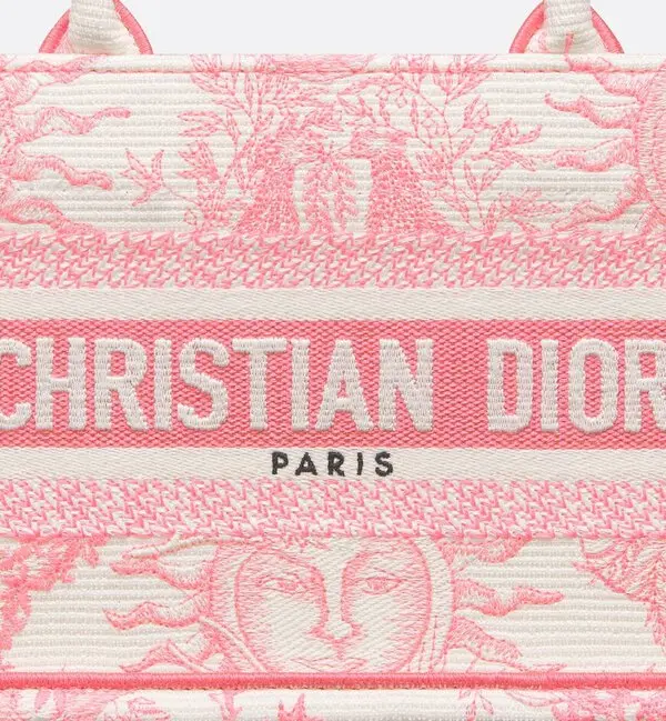 Dior Riviera East-west Book Tote - Candy Pink