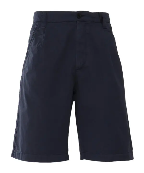 C.P. COMPANY Cotton Bermuda Shorts With Logo