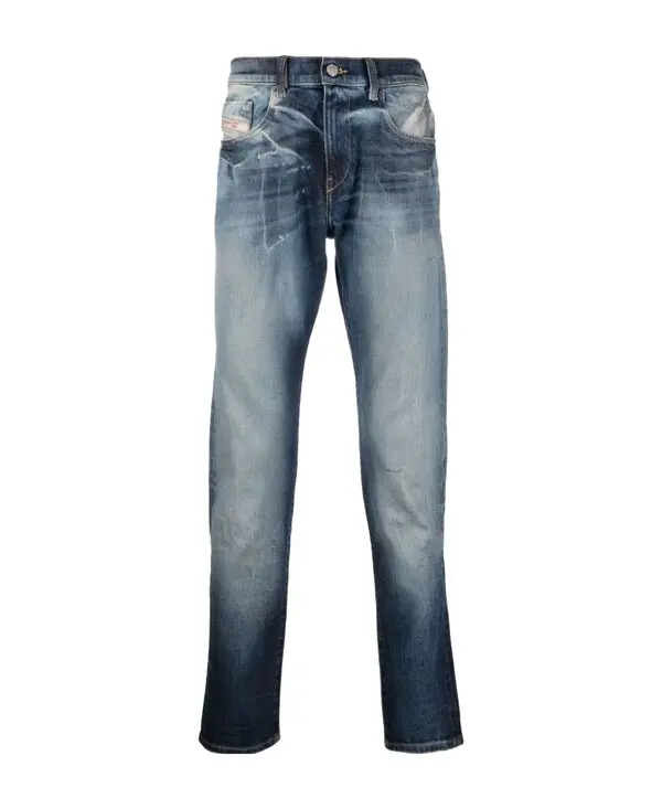 DIESEL® D-strukt Slim Jeans - Gray