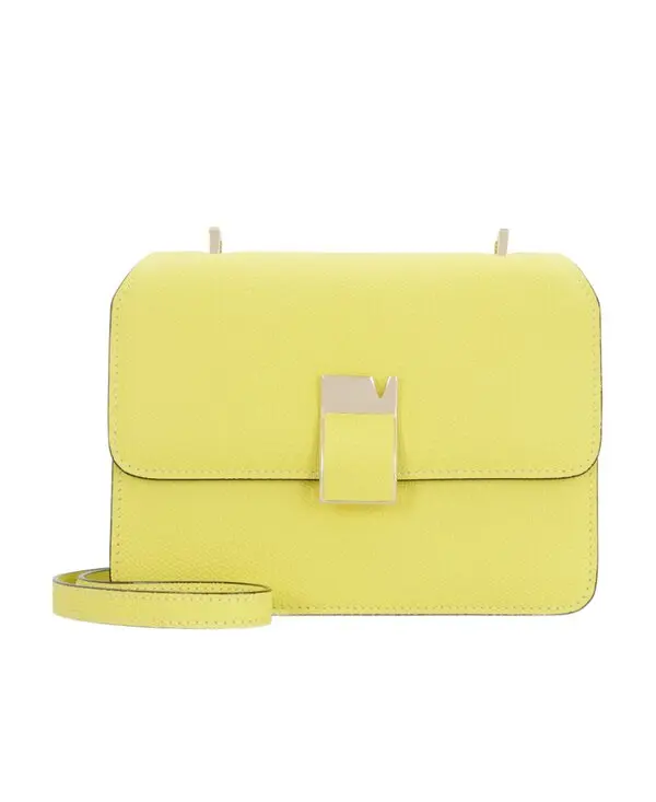 VALEXTRA Nolo Mini Crossbody Bag - Yellow