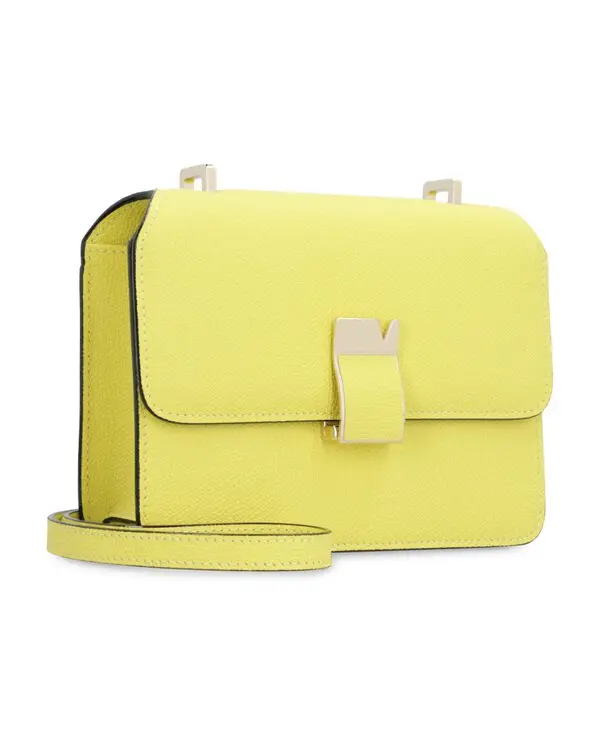 VALEXTRA Nolo Mini Crossbody Bag - Yellow