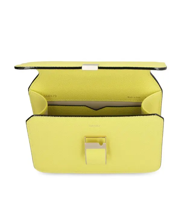 VALEXTRA Nolo Mini Crossbody Bag - Yellow