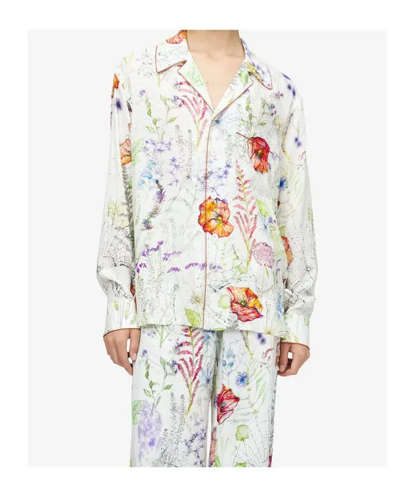 Alexander McQueen Floral Print Shirt